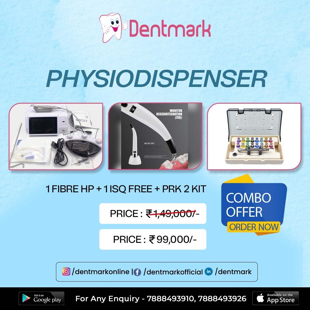 Buy Physiodispenser - Fibre Optic Touch Screen Implant Motor + ISQ ...