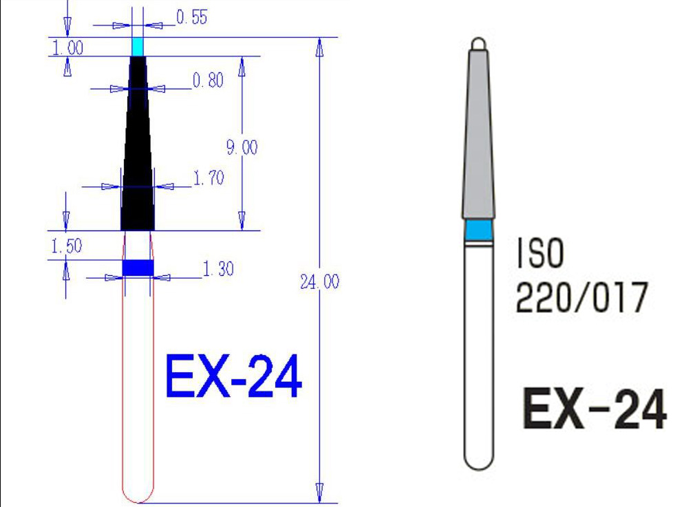 Buy dentmark dental safe end diamond bur(fg) , Dental Equipment Online ...